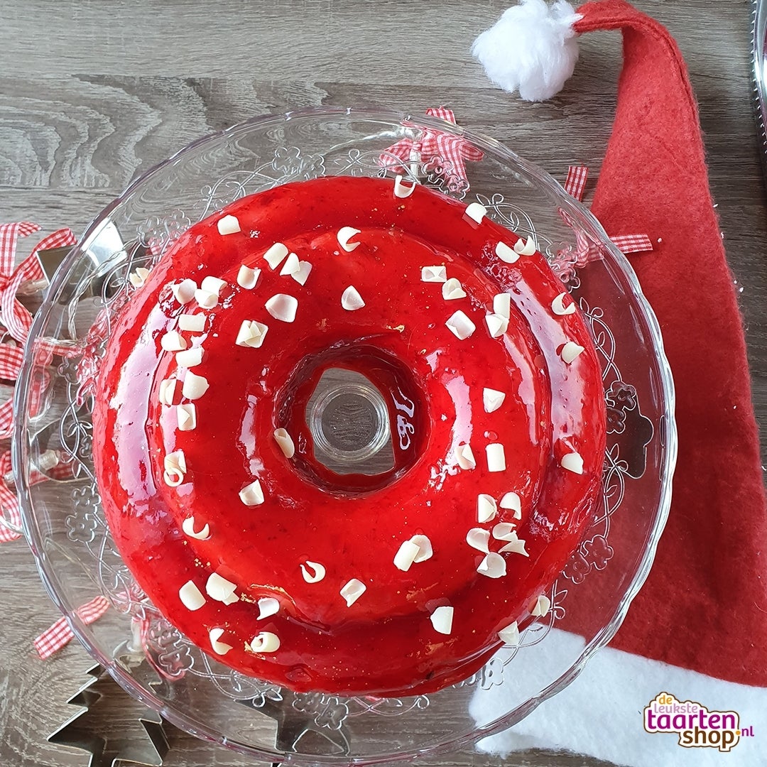 Recipe for Strawberry bavarois dessert - Nederlands